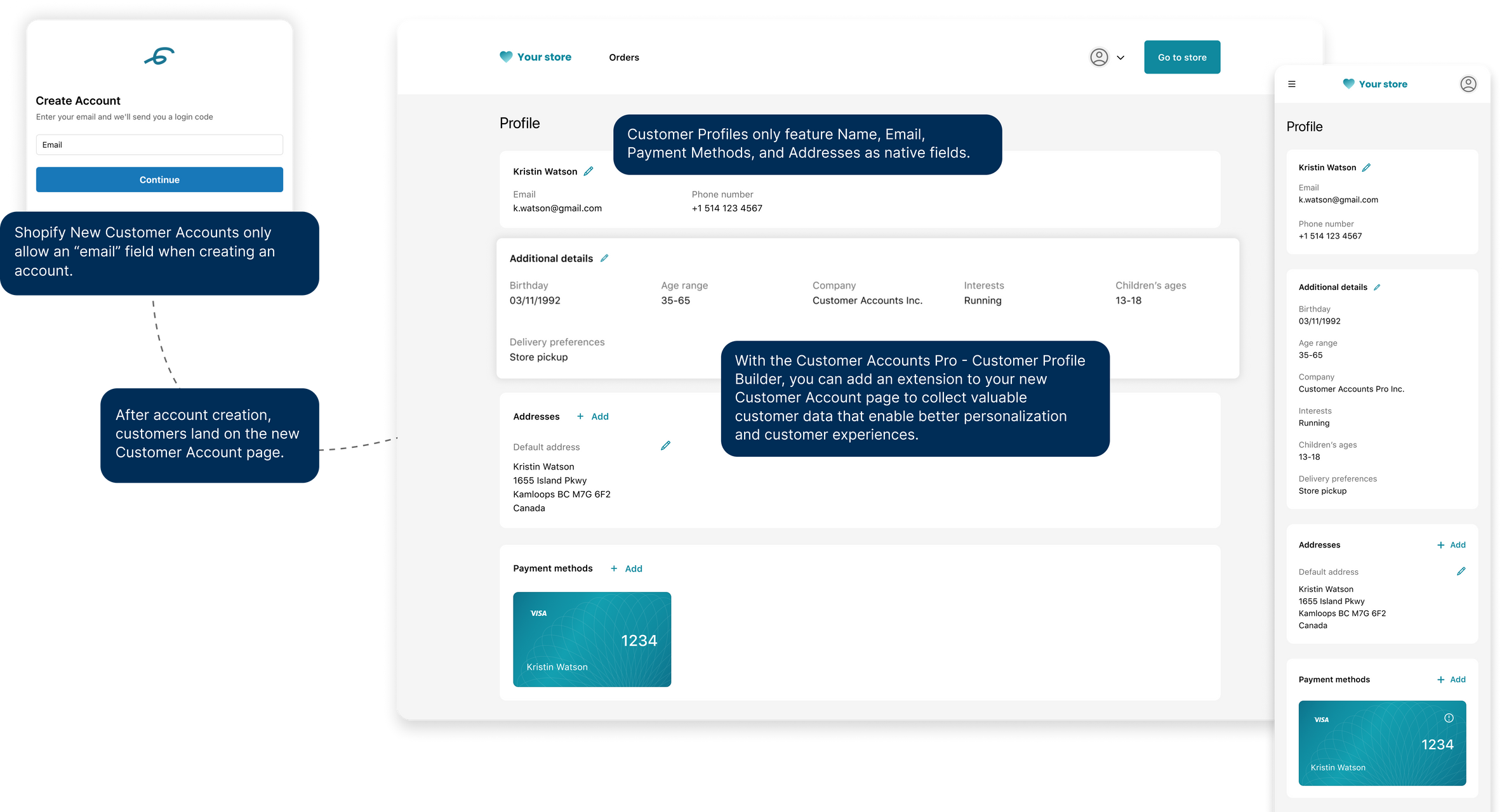 Customer Accounts Pro | Customer Accounts Pro - Shopify App